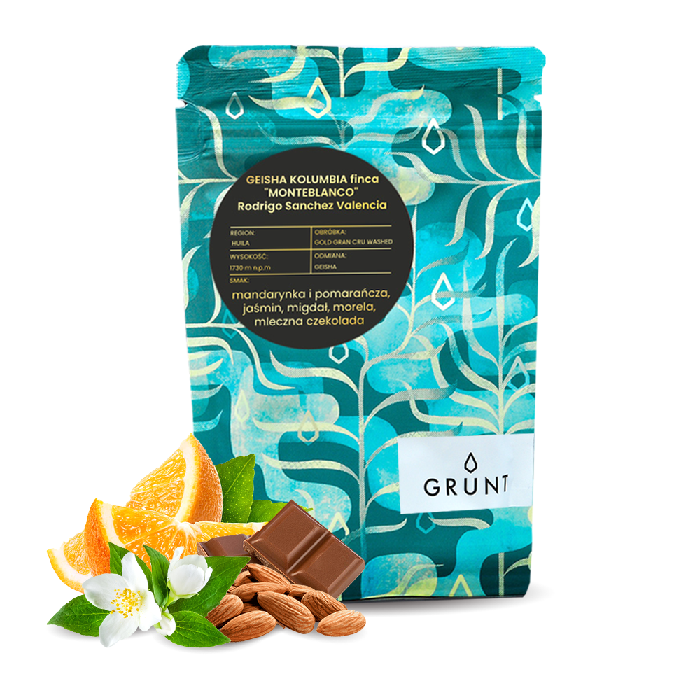 Kolumbie MONTEBLANCO - geisha | Grunt Coffee Roaster | Kofio.cz