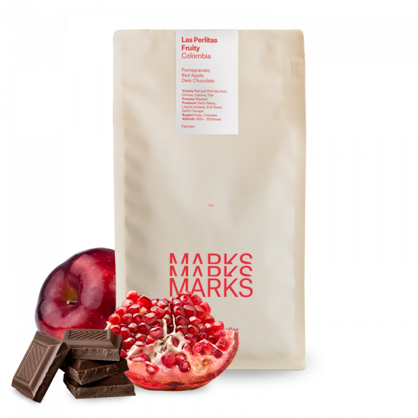 Kolumbie LAS PERLITAS FRUITY | Three Marks Coffee | Kofio.cz