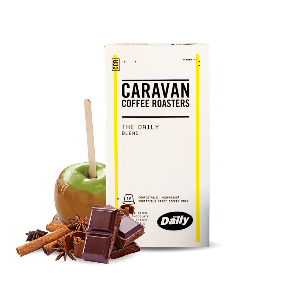 DAILY PODS – nespresso kapsle 10ks/bal | Caravan Coffee Roasters | Kofio.cz