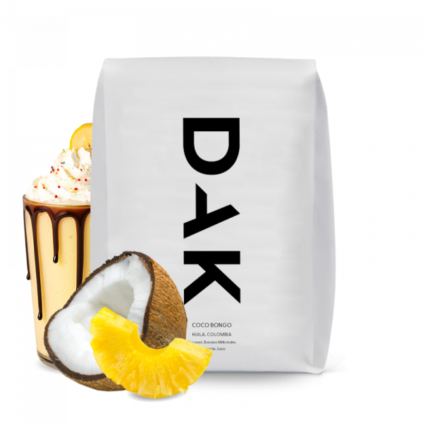 Kolumbie COCO BONGO - 1000g | DAK Coffee Roasters | Kofio.cz