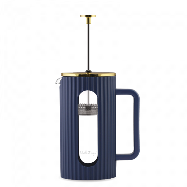 Vialli Design - Livio French Press 1000ml - Indigo/gold | Kofio.cz