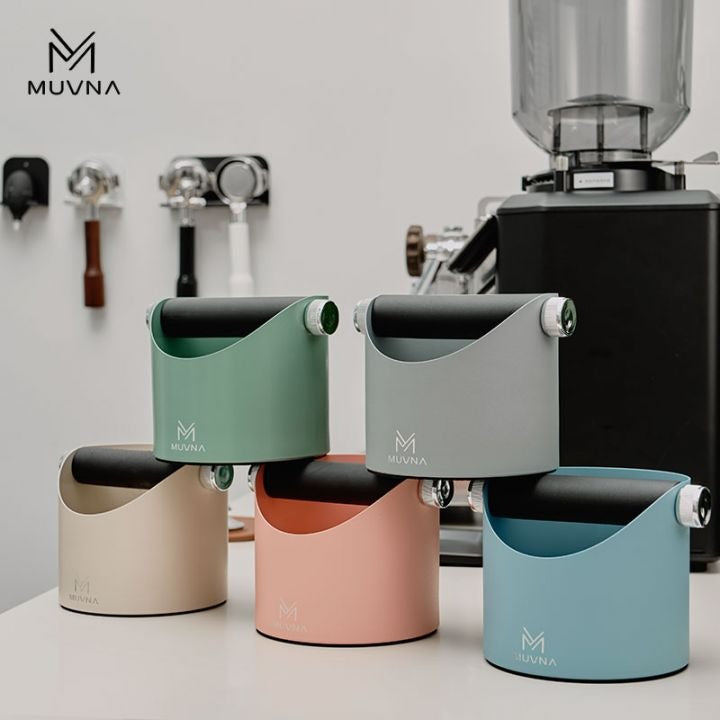 Muvna Steel Knock Box - odklepávač na kavu - černý | Kofio.cz