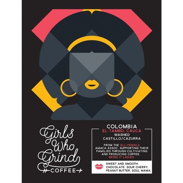 Kolumbie EL TAMBO CAUCA | Girls Who Grind Coffee | Kofio.cz