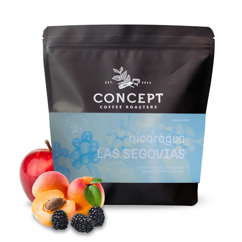 Nikaragua LAS SEGOVIAS - espresso | Concept Coffee Roasters | Kofio.cz