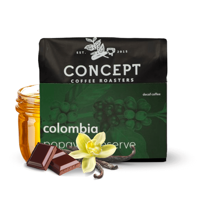 Kolumbie POPAYAN RESERVE - bezkofeinová | Concept Coffee Roasters ...